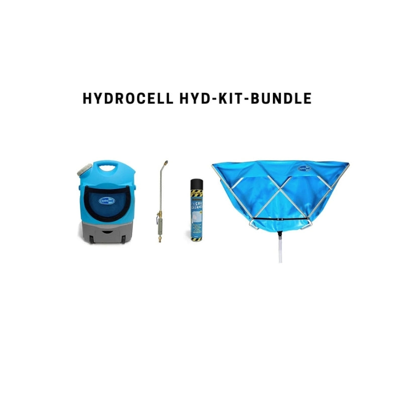 Hydrocell A/C Cleaning Kit 17L Tradie Portable Pressure Washer + Hydro ...