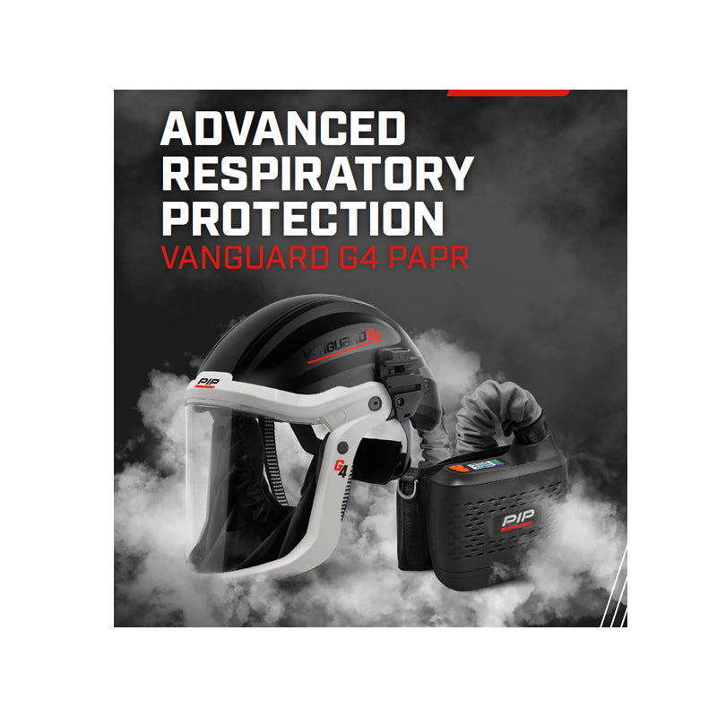 Vanguard G4 PAPR Respirator Kit | Full Face & Head Protection System ...